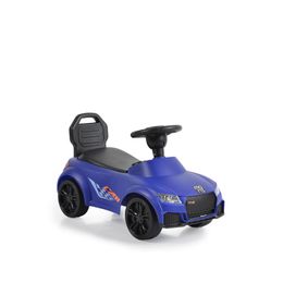 Moni Kinder Rutschauto Victory 321, Musikfunktion, Staufach unter dem Sitz blau