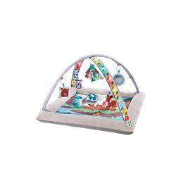 Chipolino Spielbogen, Krabbeldecke, rechteckig, Musik, Licht, Tiere, ab Geburt grün