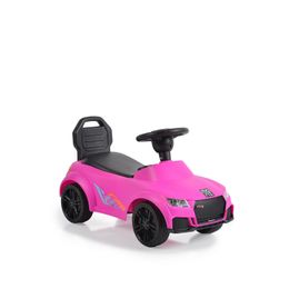 Moni Kinder Rutschauto Victory 321, Musikfunktion, Staufach unter dem Sitz pink