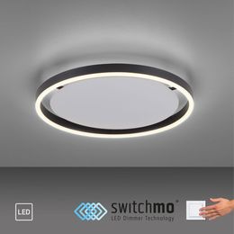 Leuchten Direkt LeuchtenDirekt LED Deckenleuchte RITUS, rund, 3-Stufen Dimmer, 3000Kelvin, Innenleuchte, IP20