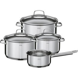 RÖSLE Topf-Set, 4-teilig, silber