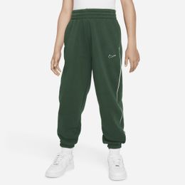 Nike Sportswear extragroße Fleece-Hose für ältere Kinder (Mädchen) - Grün