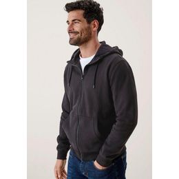 s.Oliver Kapuzensweatjacke unifarben, schwarz