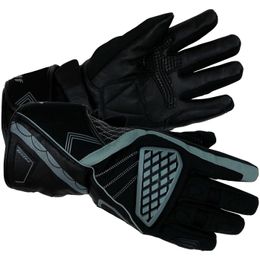 Roleff Motorradhandschuhe Winter winddicht, wasserdicht, grau|schwarz