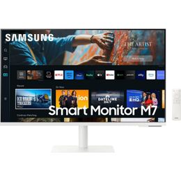 Samsung S32CM703UU Smart Monitor (80 cm/32 ", 3840 x 2160 px, 4K Ultra HD, 4 ms Reaktionszeit, 60 Hz, VA LED), weiß