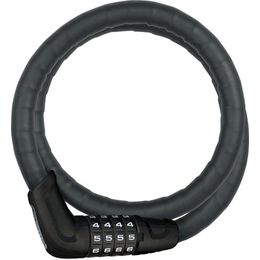 Abus Spiralschloss 6615C/85/15 black, schwarz