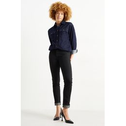 C&A Slim Jeans-Thermojeans-Mid Waist