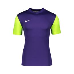 Nike Shirt Jungen Gr&ouml;&szlig;e 134 limone / lila / wei&szlig;