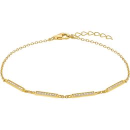 Amor Damen Armband, 925er Silber, gold, 99