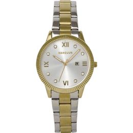 Manguun Damen Armbanduhr, gold, 99