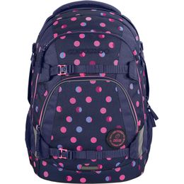 Coocazoo Mate Rucksack "Reflective Moons", lila