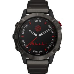 Garmin® Smartwatch FĒNIX® 6 PRO SOLAR "010-02410-23", schwarz