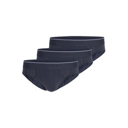 Calida Slip Herren Gr&ouml;&szlig;e L navy / dunkelblau / wei&szlig;