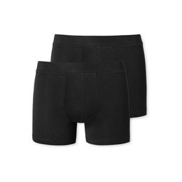 Schiesser Boxershorts Jungen Gr&ouml;&szlig;e 176 schwarz