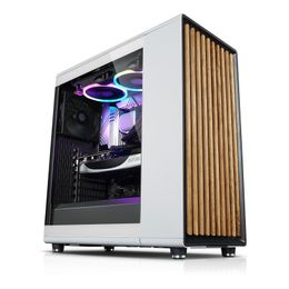 Weinhaus Markus Kiebel Gaming PC White Forest V AMD Ryzen 7 5700X, 32GB DDR4, NVIDIA RTX 5060 8 GB, 2TB SSD, Windows 11