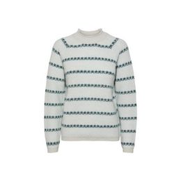 Tchibo Strickpullover - Graublau/Meliert - Gr.: L