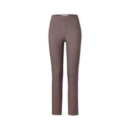 Tchibo Karierte Stretchhose - Dunkelblau - Gr.: 36