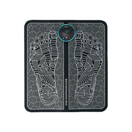 GelldG Fußmassagegerät EMS Fußmassagegerät Elektrisches USB Fußmassagegerät Fußmassagepads