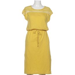 s.Oliver Selection Damen Kleid, gelb, Gr. 34