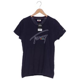 Tommy Jeans Damen T-Shirt, marineblau