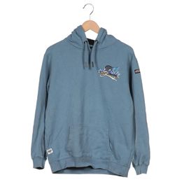 Superdry Damen Kapuzenpullover, blau, Gr. 34