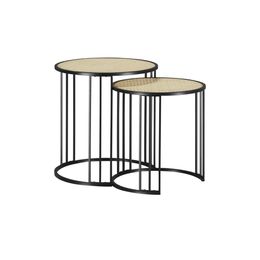 Roomers Beistelltisch 2er Set Vienna Premium ¦ holzfarben ¦ Maße (cm): H: 47 Ø: 45 » Höffner