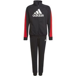 adidas Sportswear Trainingsanzug B BOS COT TS BLACK/VIVRED/WHITE