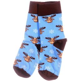 Martinex Socken 1 Paar Socken Strümpfe 37 31 35 38 39 42 43 46 Weihnachtssocken für die ganze Familie