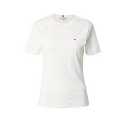 Tommy Hilfiger T-Shirt 'Cody' Damen Gr&ouml;&szlig;e S ecru / navy / rot / wei&szlig;