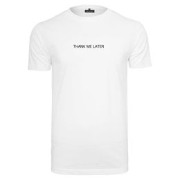 Mister Tee Shirt 'Thank Me Later' male White size S