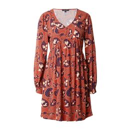 King Louie Kleid 'Marjorie Cecilia' Damen Größe 36 dunkelblau / orange / offwhite Winterkleid
