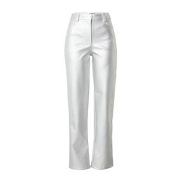 Nasty Gal Hose Damen Gr&ouml;&szlig;e 40 silber