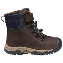 Keen - Kid's Kanibou WP - Winterschuhe US 9K | EU 25-26 braun