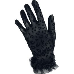 Banned Retro Sigil Glowes Fingerhandschuhe schwarz