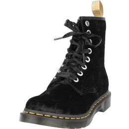 Dr. Martens 1460 Vegan - Black Crushed Velvet Boot schwarz in EU36