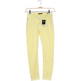 Opus Damen Jeans, gelb