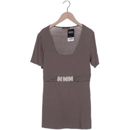 comma, Comma Damen T-Shirt, braun
