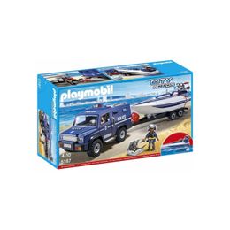 Playmobil® Spielbausteine 5187 Polizei-Action mit Truck und Speedboot