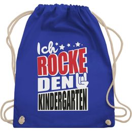 Shirtracer Turnbeutel Ich rocke den Kindergarten