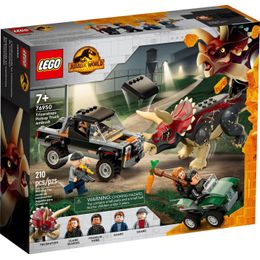 Lego® Konstruktionsspielsteine Lego® Jurassic World 76950 Triceratops-Angriff