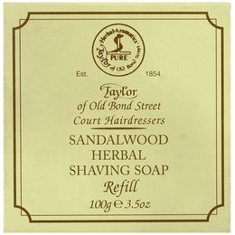 Taylor of old Bond Street Rasierseife TAYLOR SANDALWOOD HERBAL RASIERSEIFE als REFILL 100 g.