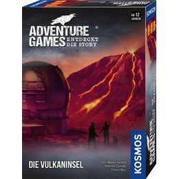 KOSMOS Verlag Spiel, Spiel Adventure Games Die Vulkaninsel spannungsgeladene Mystery-Spiel