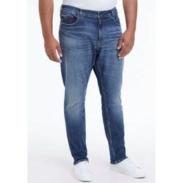 Tommy Jeans Plus Slim-fit-Jeans SCANTON PLUS CE mit Tommy Jeans Nieten, blau