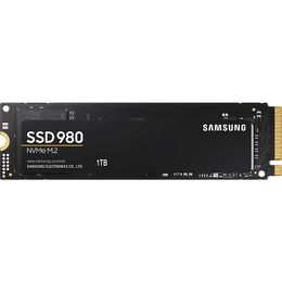 Samsung 980 Festplatte Retail, 1 TB SSD M.2 via NVMe, intern