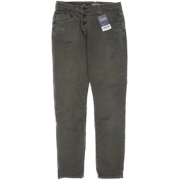 PLEASE Damen Jeans, grün, Gr. 34