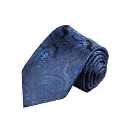 Paul Malone Krawatte Herren Seidenkrawatte Schlips modern paisley brokat 100% Seide Schmal (6cm)