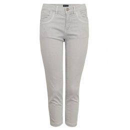 Raffaello Rossi 5-Pocket-Jeans Nenja 6/8 Denim silber