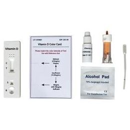 2 x David Vitamin D Testkit 0-100 ng/mL mit Farbkarte Selbsttest für zu Hause