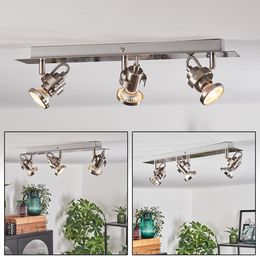 hofstein Yometchen Deckenleuchte LED Nickel-Matt, 3-flammig