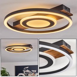 hofstein Taboneira Deckenleuchte LED Schwarz, 1-flammig